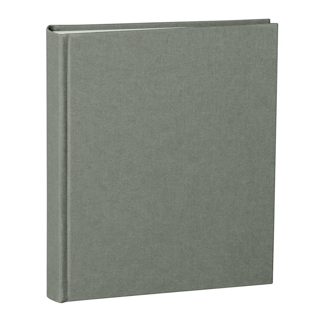 Classic Photo Album Medium with linen binding, Grey | Semikolon
