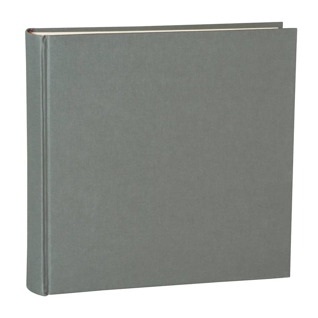 Classic Photo Album XLarge with linen binding, Grey | Semikolon