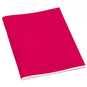Journal A5 with watermarked paper, Plain, Pink | Semikolon