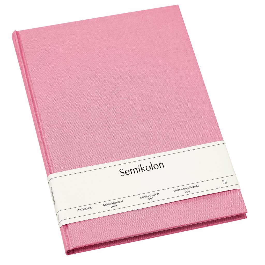 Notebook A4, Classic, Ruled, Flamingo | Semikolon