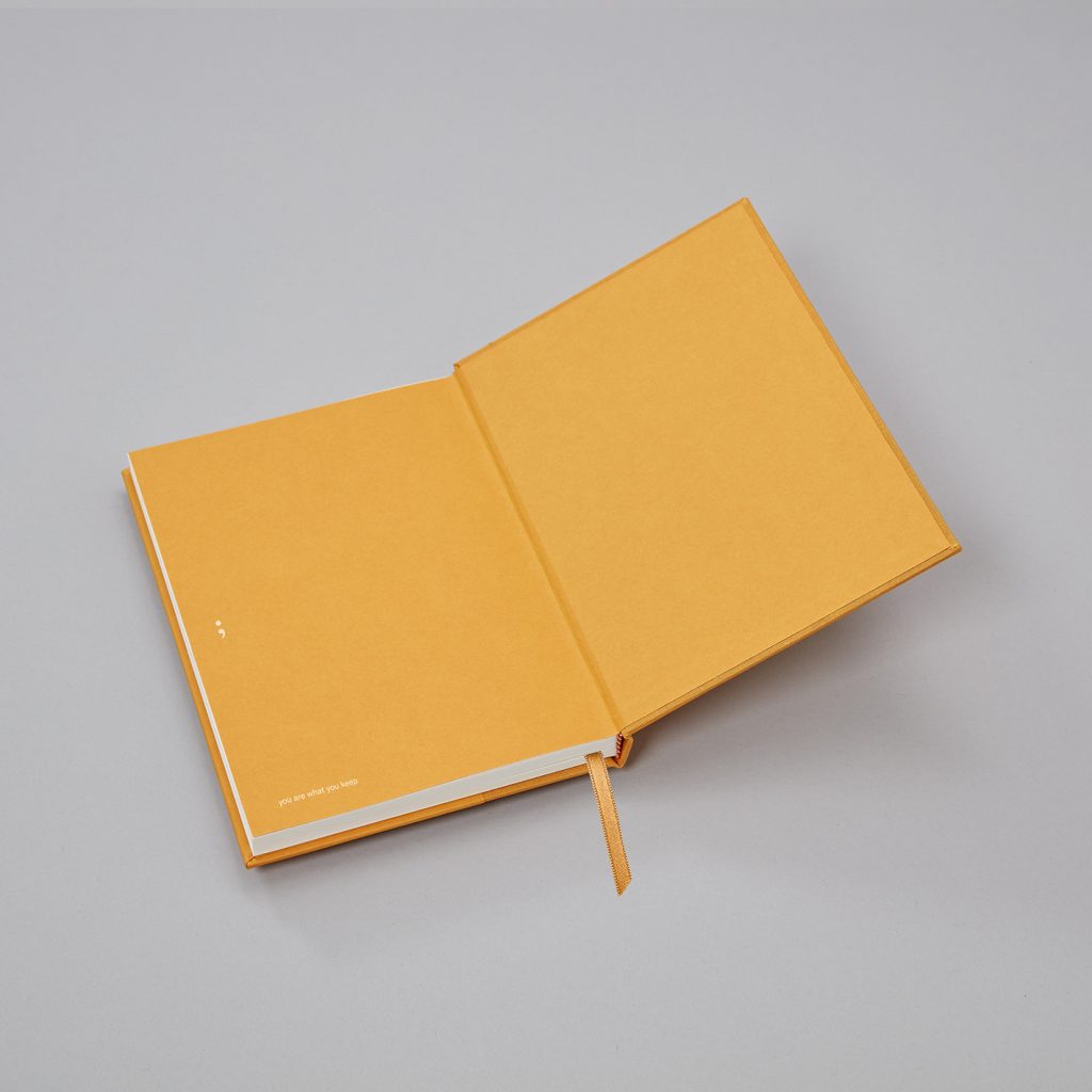 Natural Affair Notebook (A5), Golden Hour, Lined | Semikolon