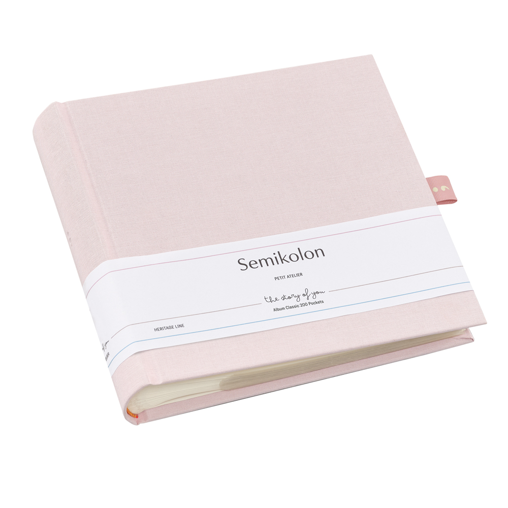 Album Classic, 200 Pockets, Petit Atelier, cotton candy | Semikolon